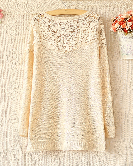 Openwork Crochet Knit Stitching on Luulla