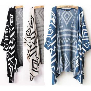 European Style Temperament Loose Knit Jacket on Luulla