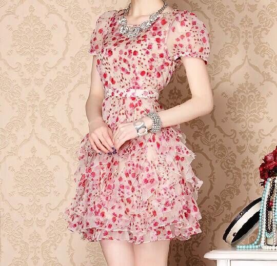 Fashion Lace Dress Wq724db on Luulla